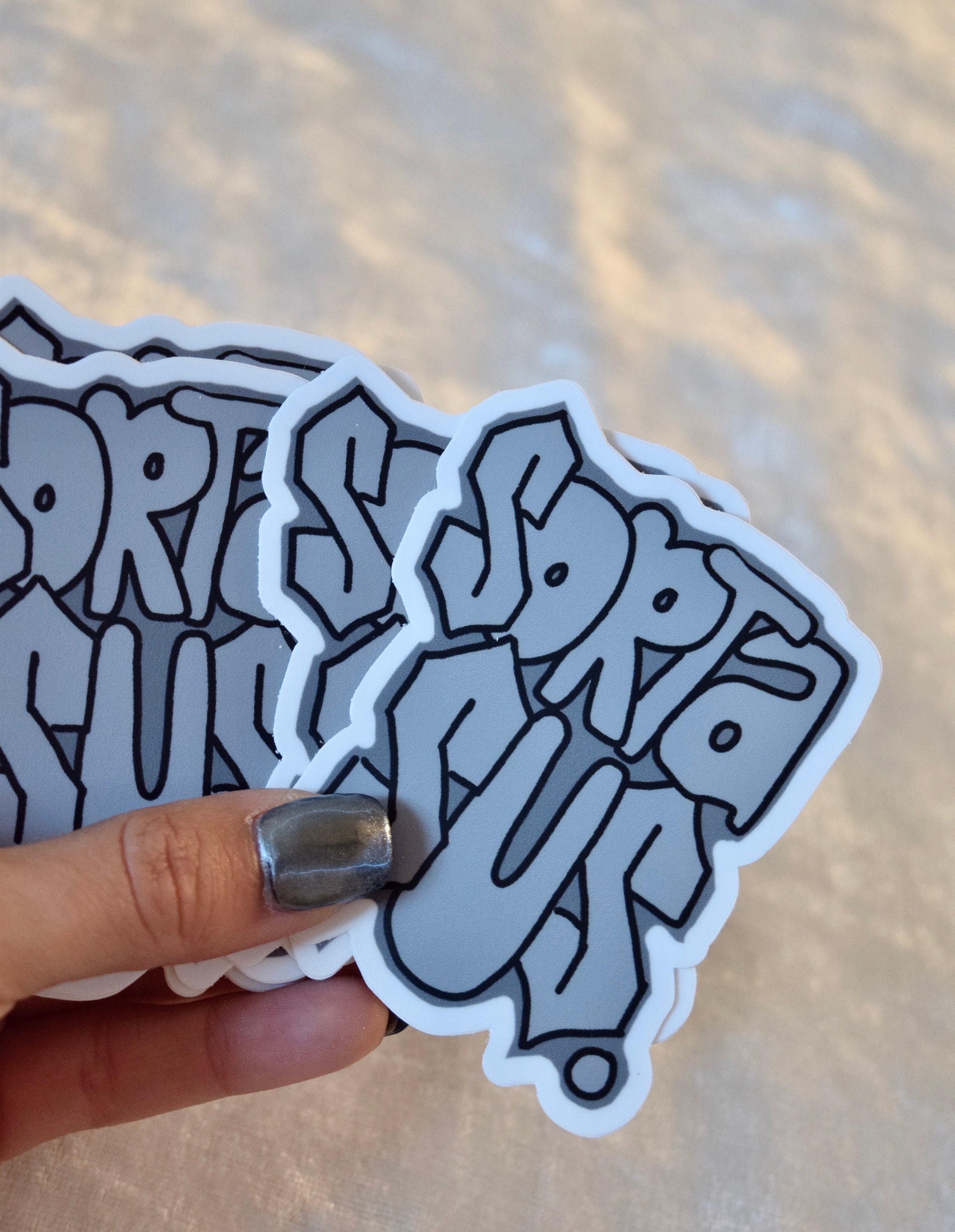 Sorta Sus Sticker || Water Bottle Sticker | Cute Sticker | Gift for ...