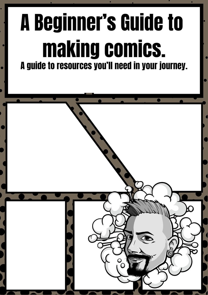 Comics 101 - A Beginner's Guide to Making Comics (booklet) - Etsy