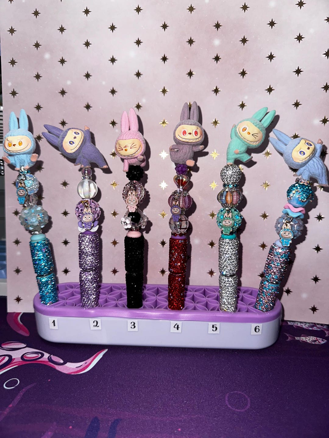 Labubu Beaded Pens - Etsy