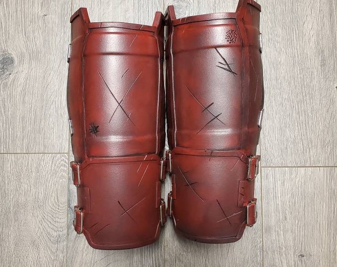 Deadpool Movie Inspired Shin Guards ONLY - Etsy