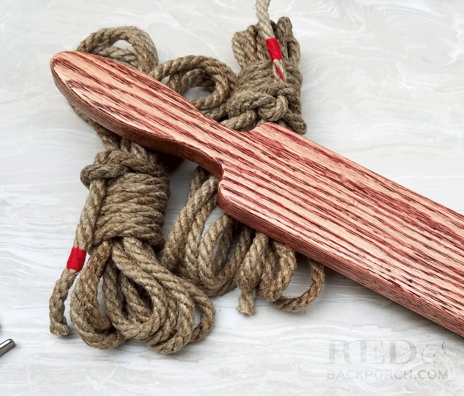 Oak Swatter 15 Spanking Paddle With a Cabernet Stain | Etsy