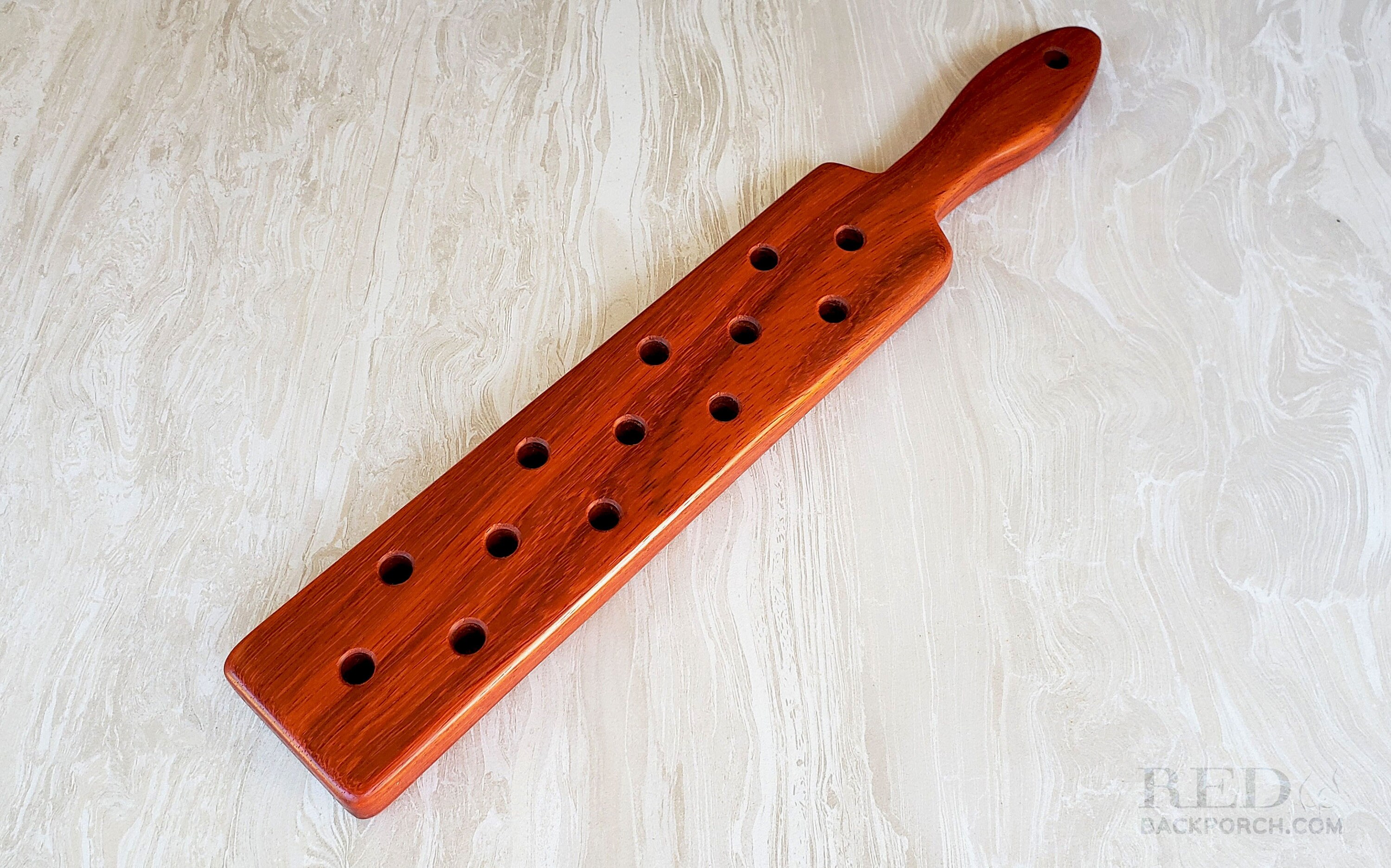 Swatter Spanking Paddle in Padauk With or Without Holes for - Etsy