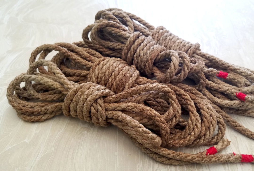 Shibari Rope Set 200' 6mm Hemp Conditioned With Jojoba Oil | Custom ...
