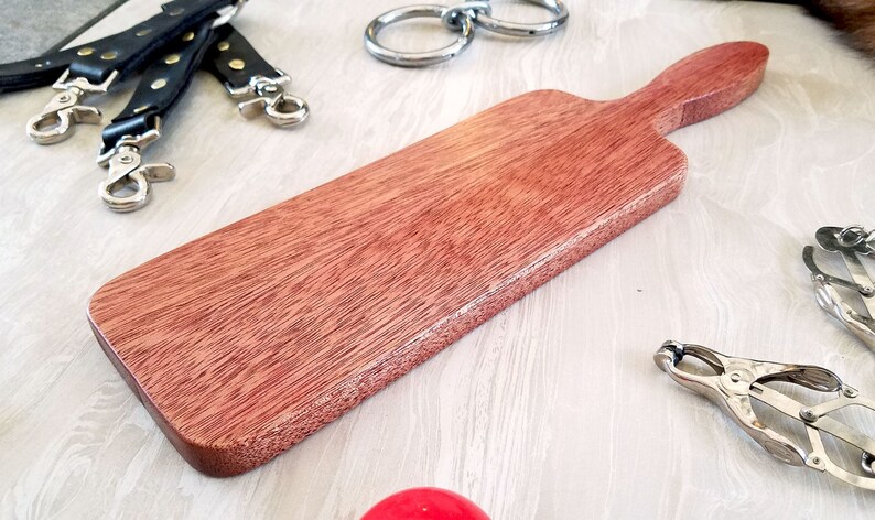 Ruler Large Mahogany Spanking Paddle 12 Blade in - Etsy