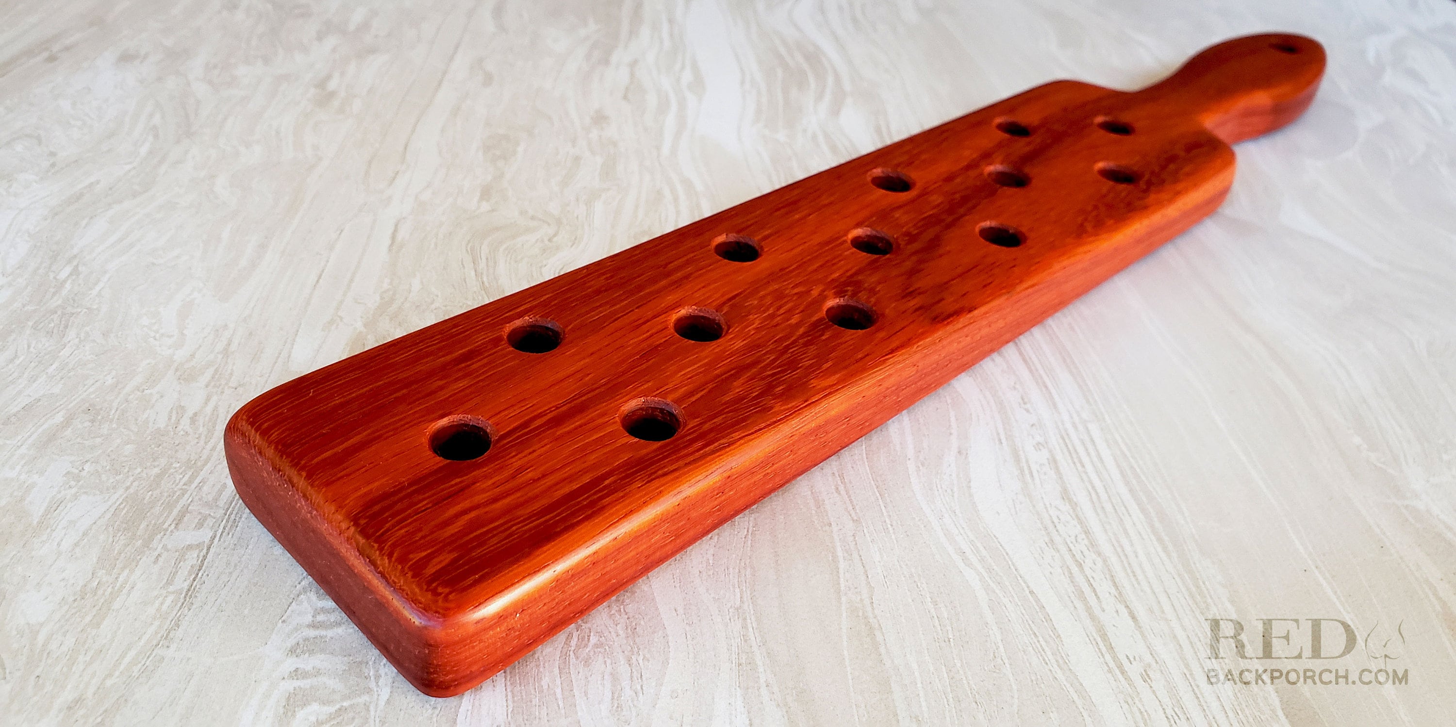 Swatter Spanking Paddle in Padauk With or Without Holes for - Etsy