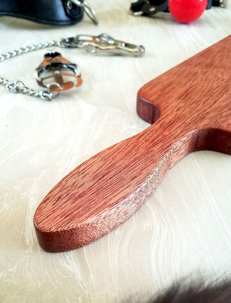 Ruler Large Mahogany Spanking Paddle 12 Blade in - Etsy