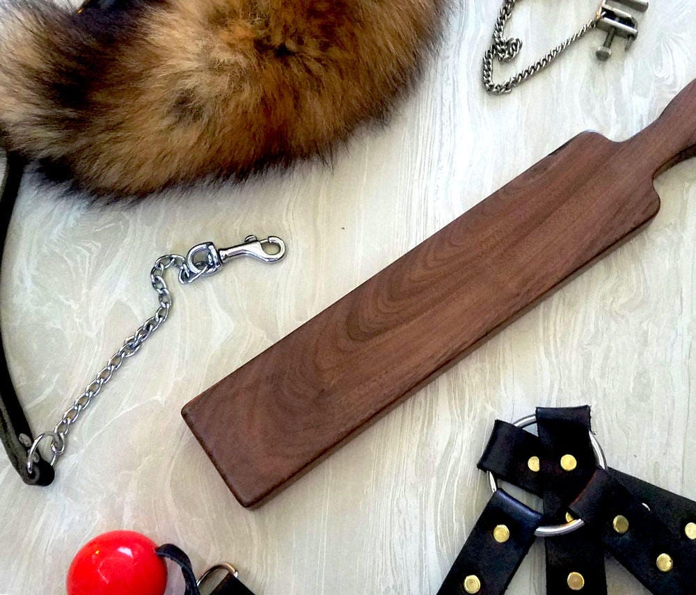 Swatter 15" Spanking Paddle in Black Walnut - MATURE - Etsy