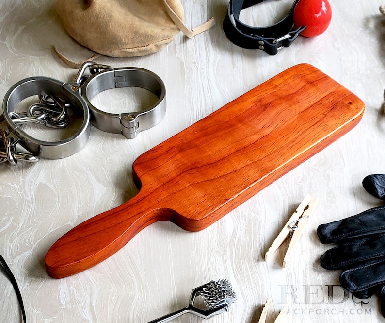 Thuddy Ruler Spanking Paddle in Solid Padauk Dense Exotic | Etsy