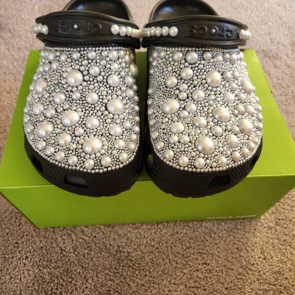 Bedazzled Crocs - Etsy