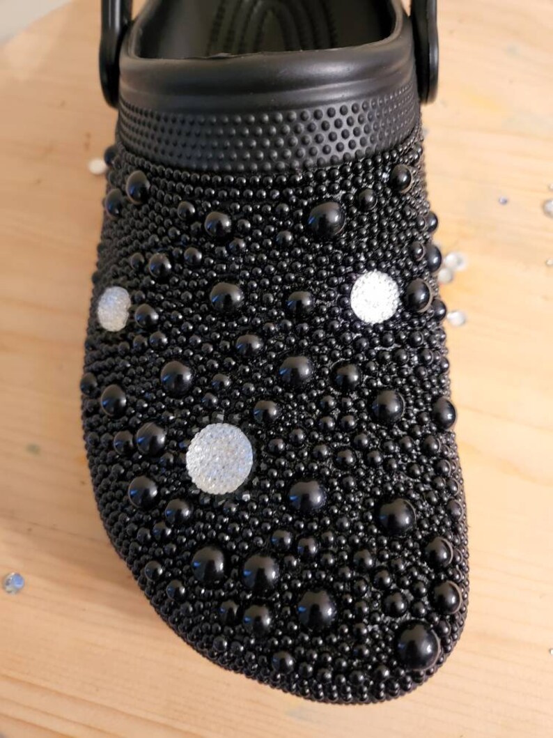 Pearl Bedazzled Crocs - Etsy
