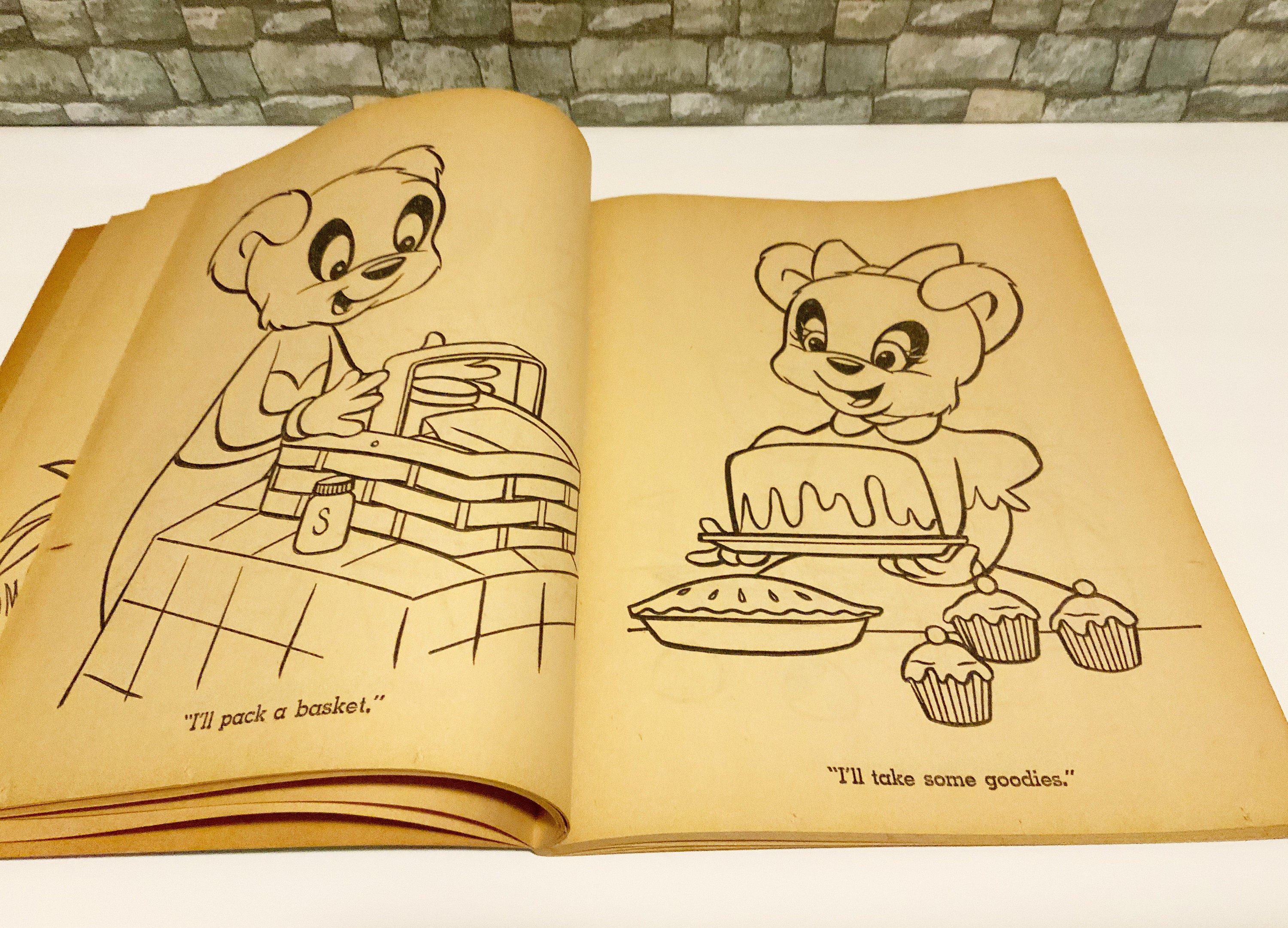 Walter Lantz Andy Panda Coloring Book | Etsy