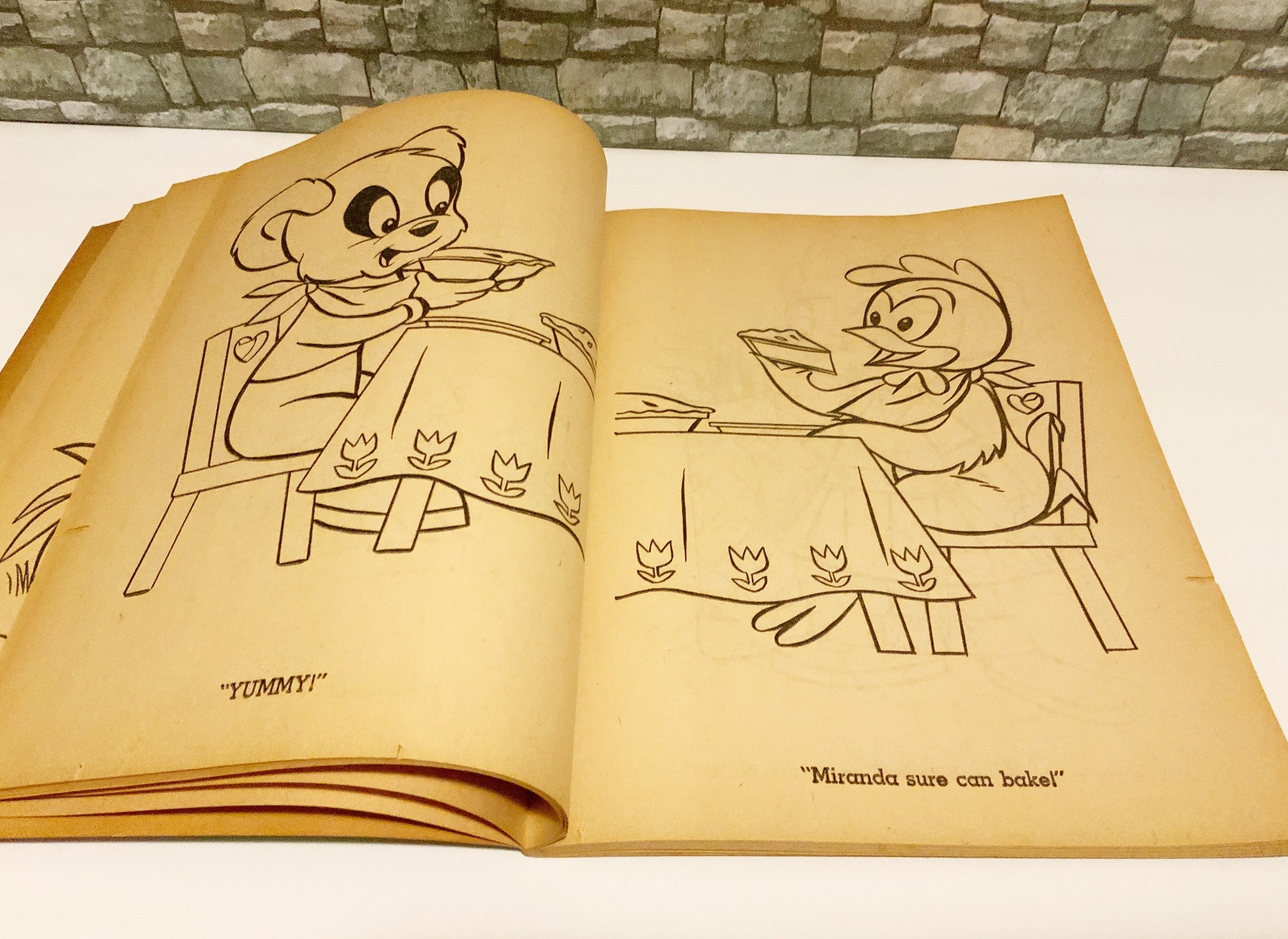 Walter Lantz Andy Panda Coloring Book | Etsy