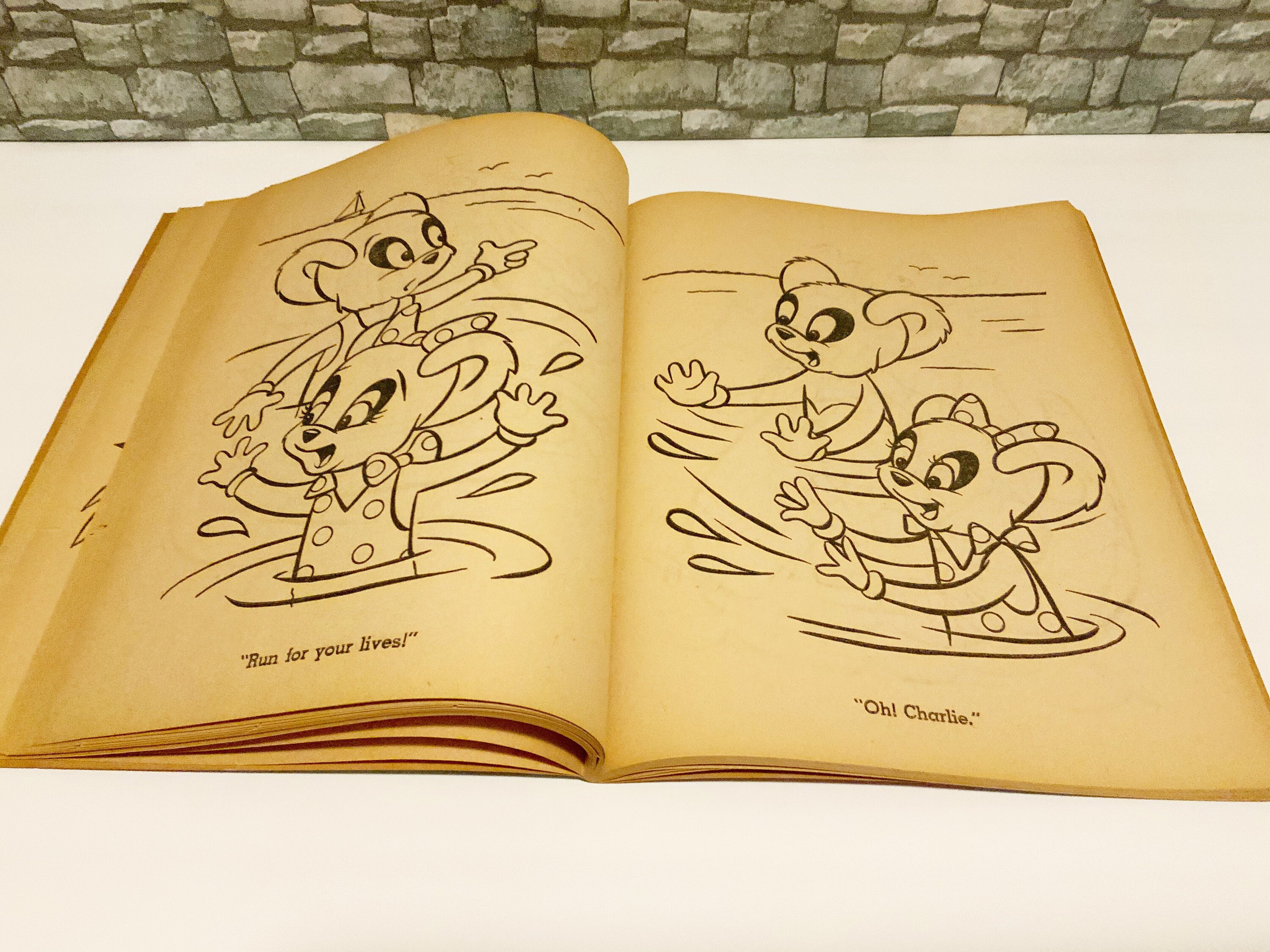 Walter Lantz Andy Panda Coloring Book | Etsy