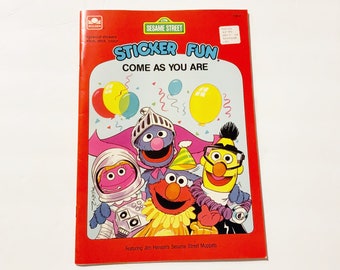 Sesame Street Stickers - Etsy