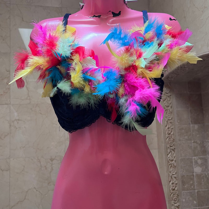 Feather Bra - Etsy