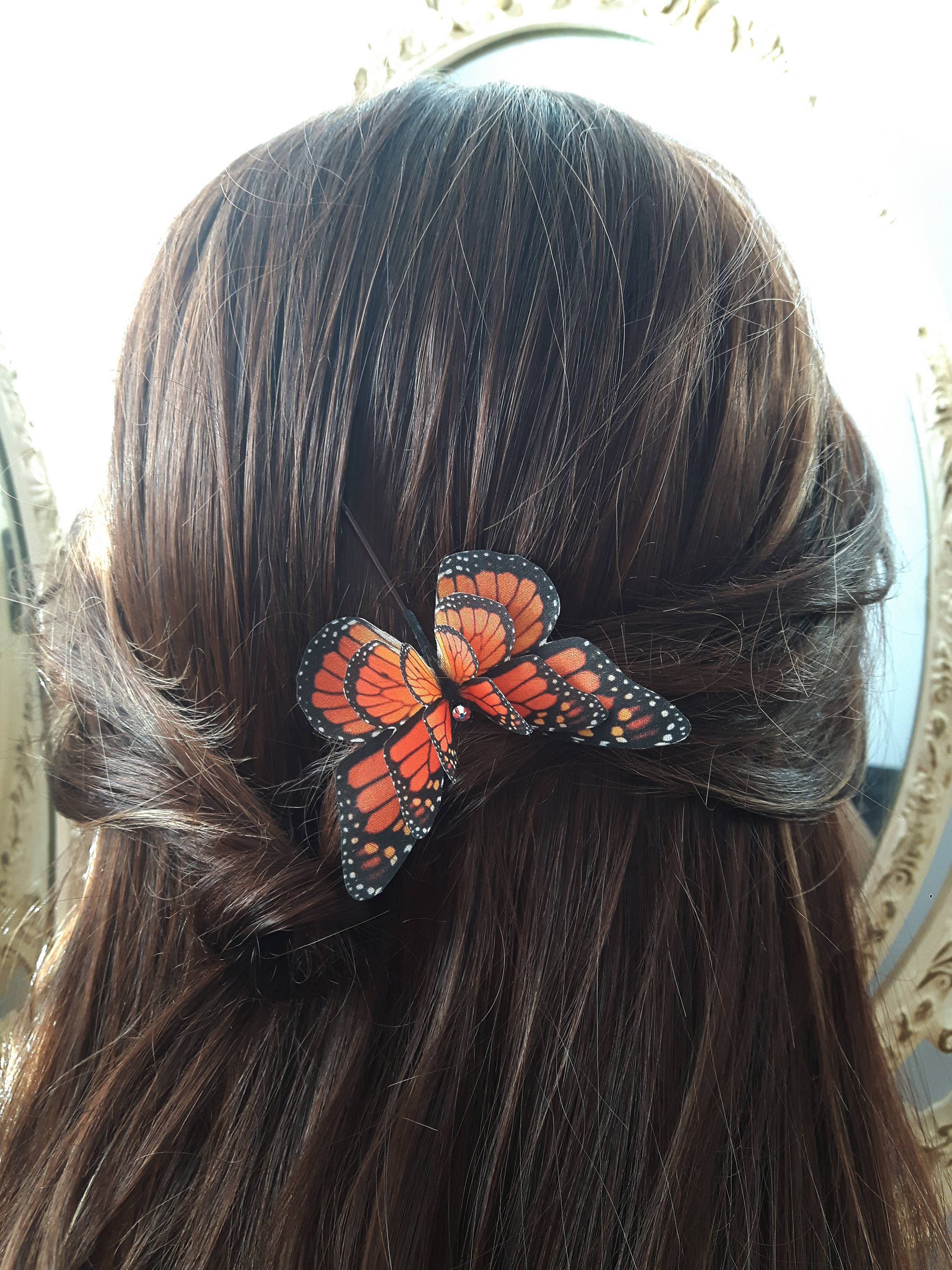 Monarch Butterfly Hair Clips at George Maple blog