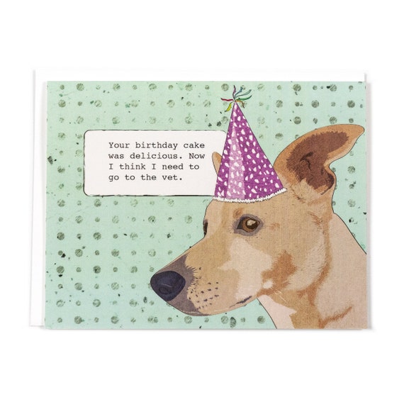 Dog Stealing Birthday Cake