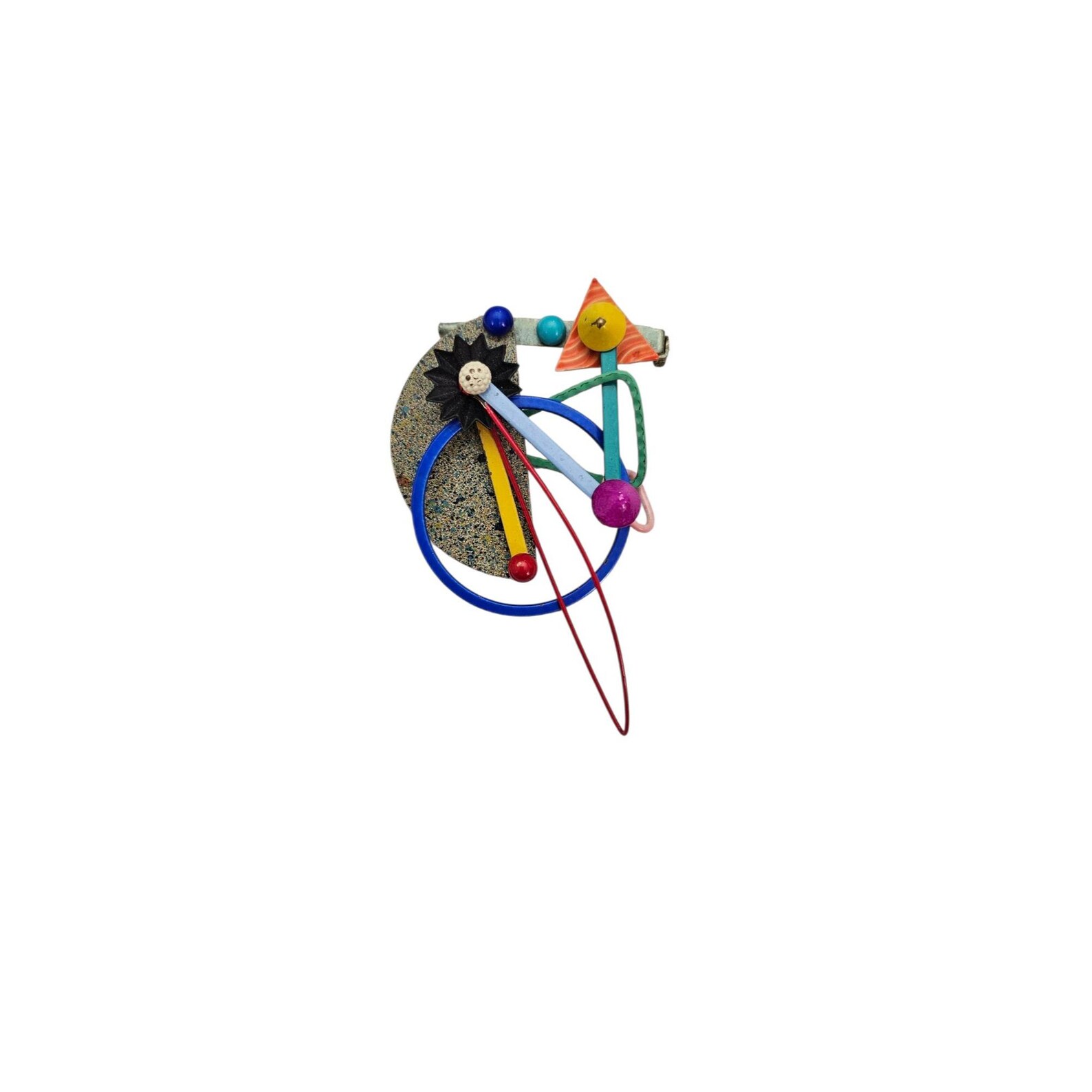 Eve Kaplin Kinetic Brooch Moveable Colorful Wearable Art Pin - Etsy