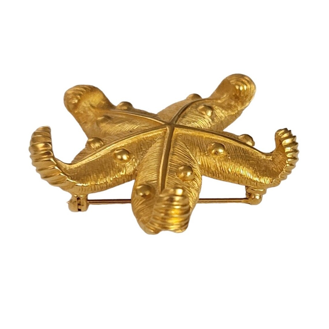 Carolee Gold-tone Star Fish Brooch Pin, Signed E50 - Etsy