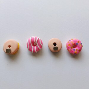 Donut Magnet, Clay Fridge Magnet, Doughnuts, - Etsy