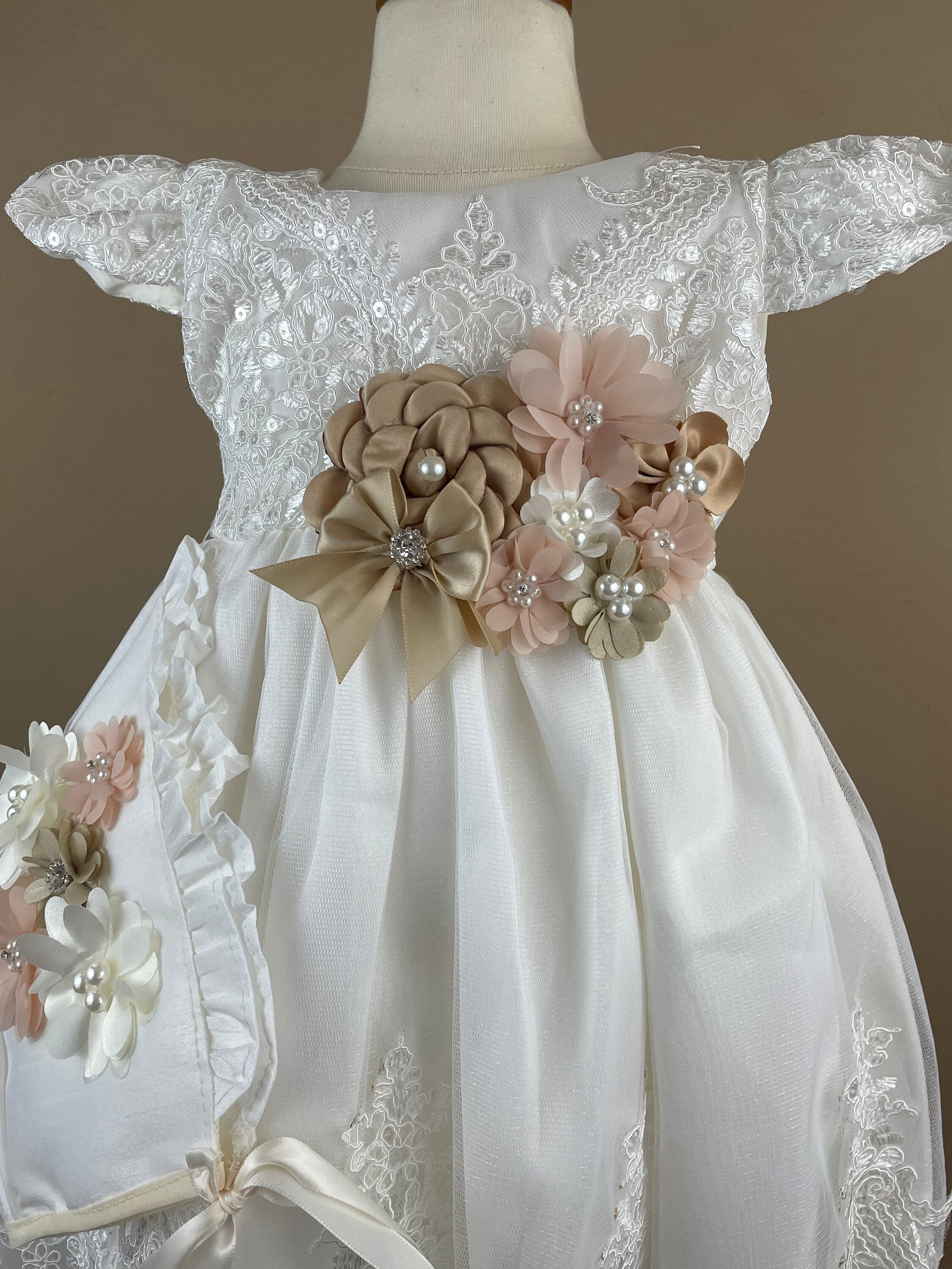 Ropon Bautizo - Christening Gown - Etsy