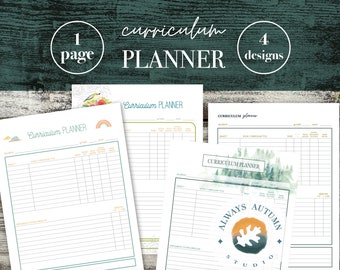 Printable Homeschool month at a Glance Planner Sheet - Etsy UK
