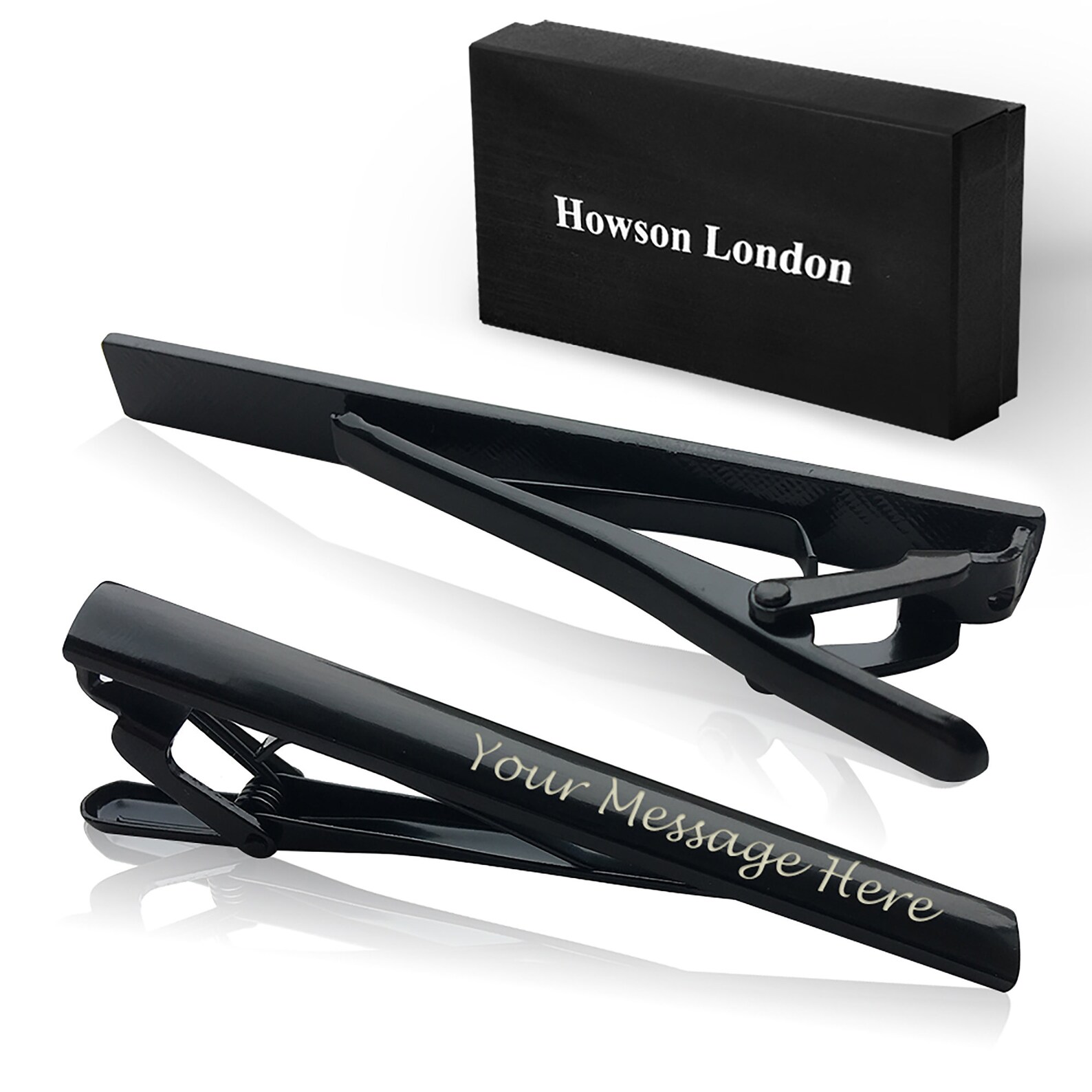 Personalised Engraved Tie Bar Clip/tie Pin Personalised - Etsy UK