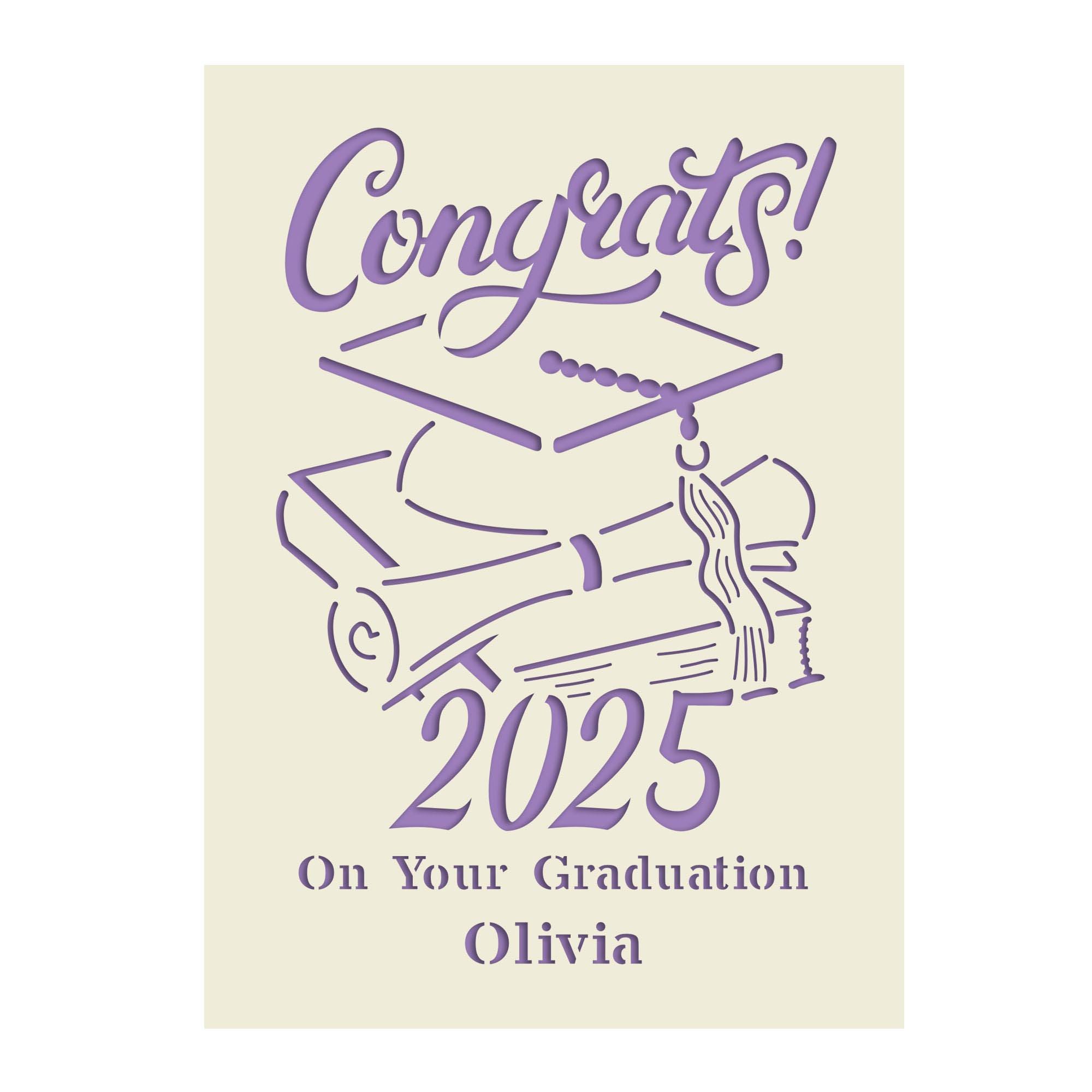 Personalised Graduation Card for Him Her Daughter Son Graduates ...