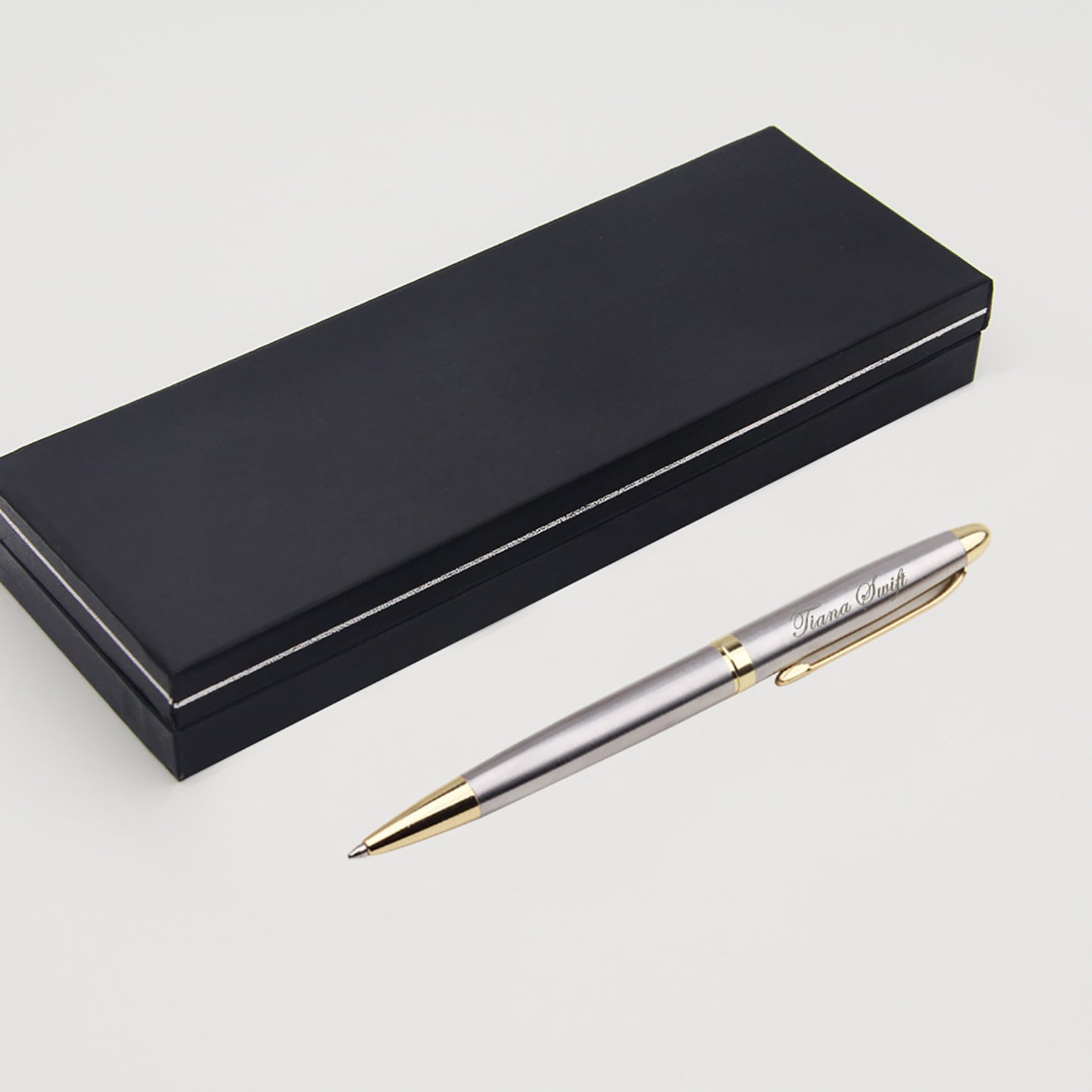 Personalised Pen Steel Ballpoint Pen FREE Laser Engraving - Etsy