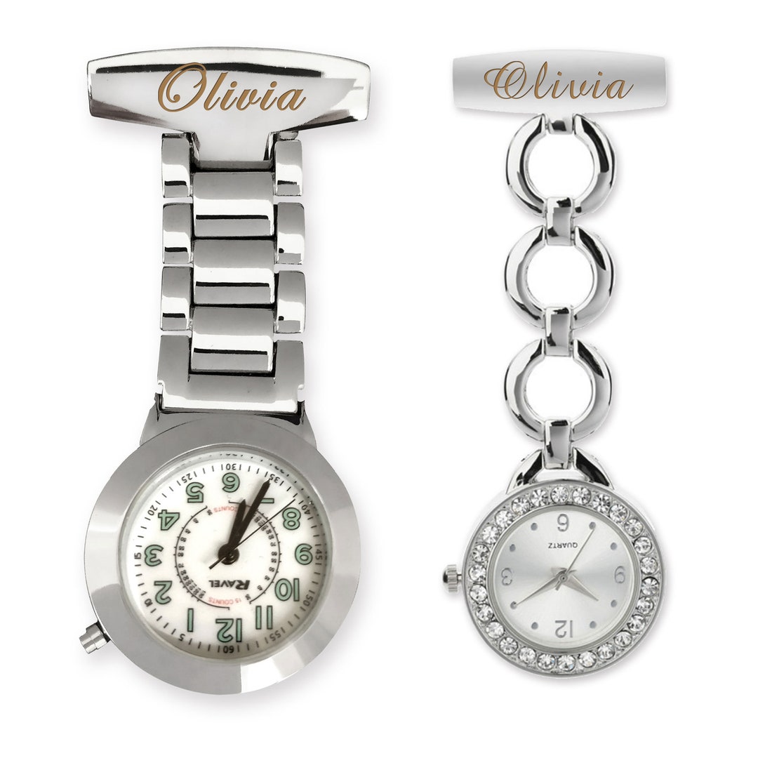 Personalised Nurses Fob Watches for Women Custom Nurse Fob Watch for ...