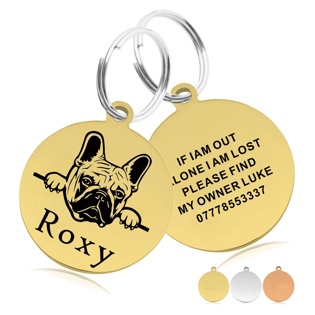 Engraved UK Personalised Dog Tag Dog Name Tag Dog Tags Dog ID Tag ...