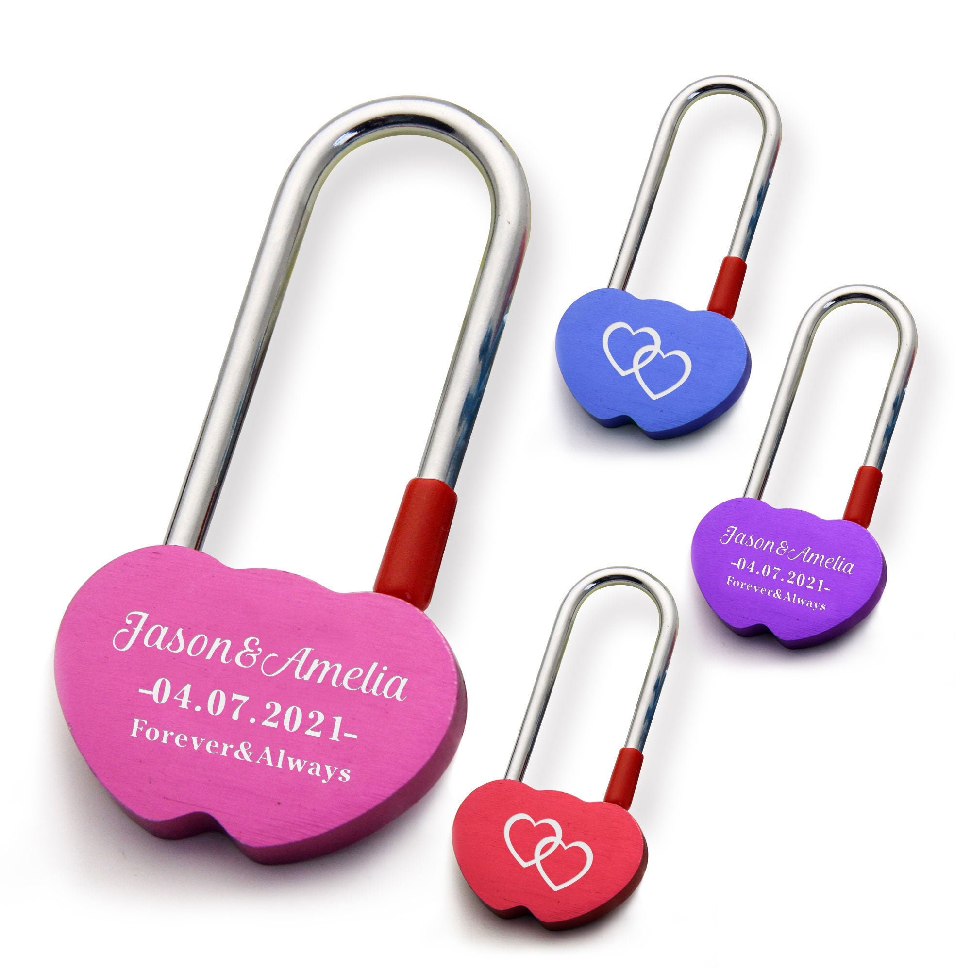 Personalised Love Lock for Her Engraved Padlock for Him Girls - Etsy UK