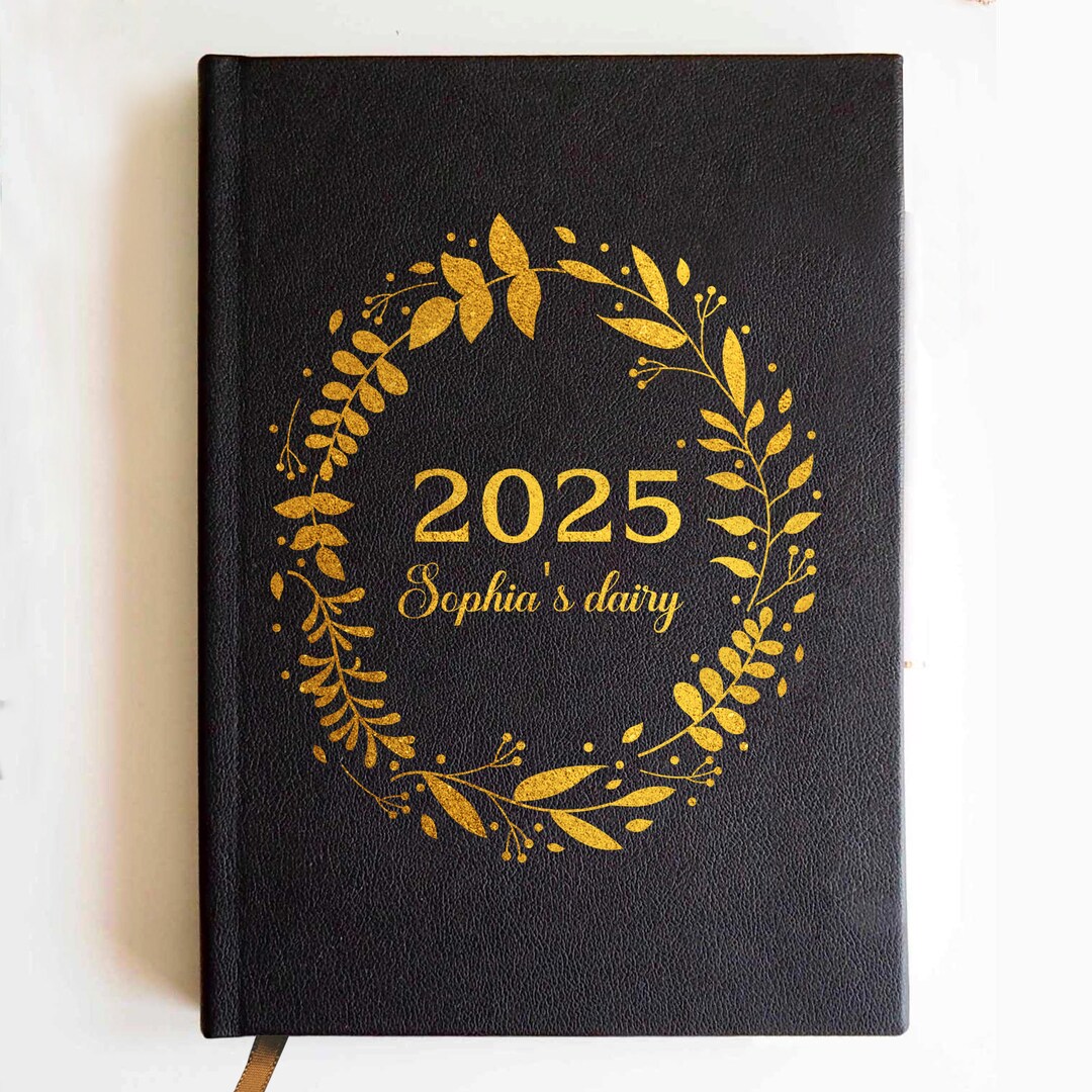 2025 Diary A5 Page a Day Personalised Academic Diary 2025 Planner ...