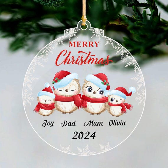 Personalised xmas decs store