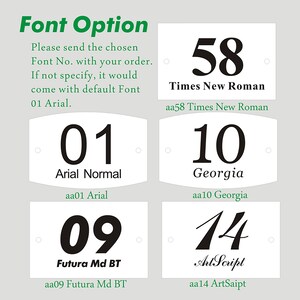 Personalised Natural Slate House Gate Sign Plaque Door Number ...