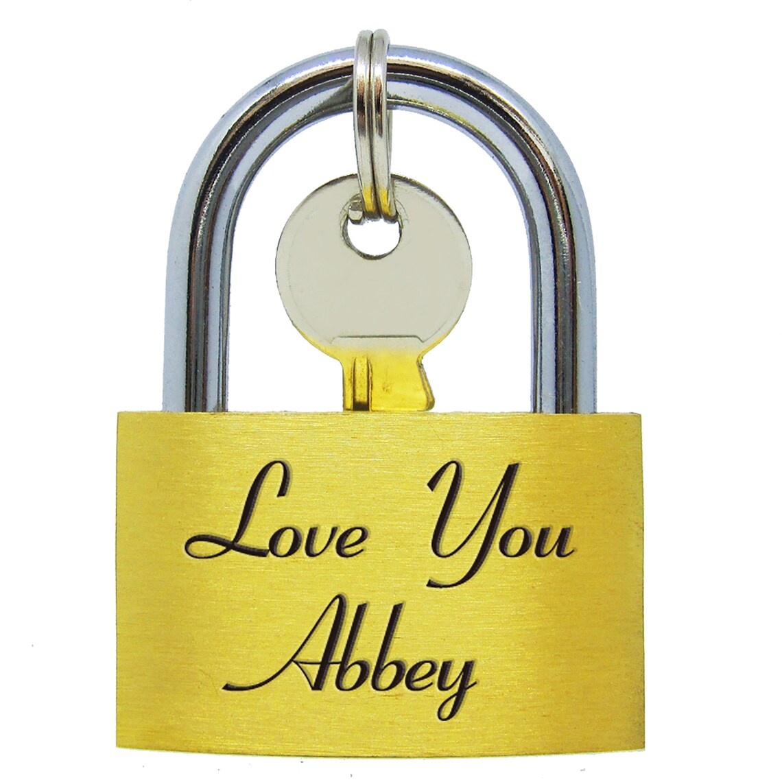 Personalised Padlock Wedding Annivesary Gift Present Love Lock | Etsy UK