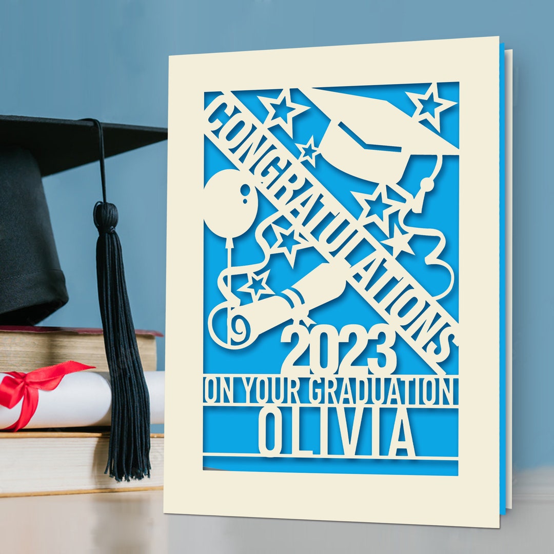 Personalised Graduation Card for Him Her Daughter Son Graduates ...