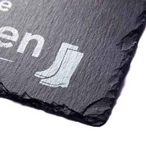 Personalised Natural Slate House Gate Sign Plaque Door Number ...