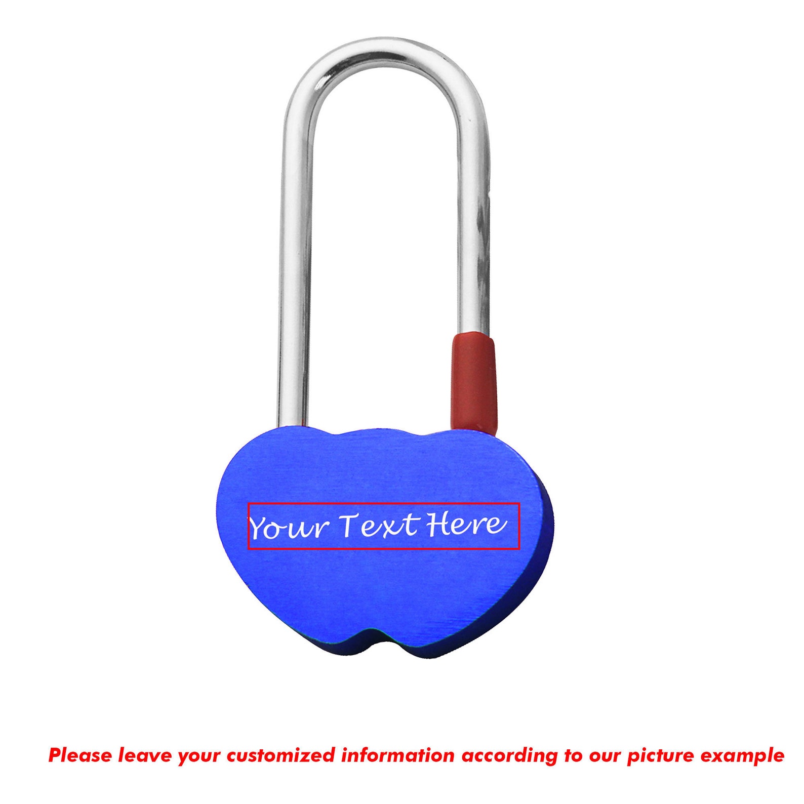 Personalised Love Lock for Him Engraved Padlock for Her Custom | Etsy