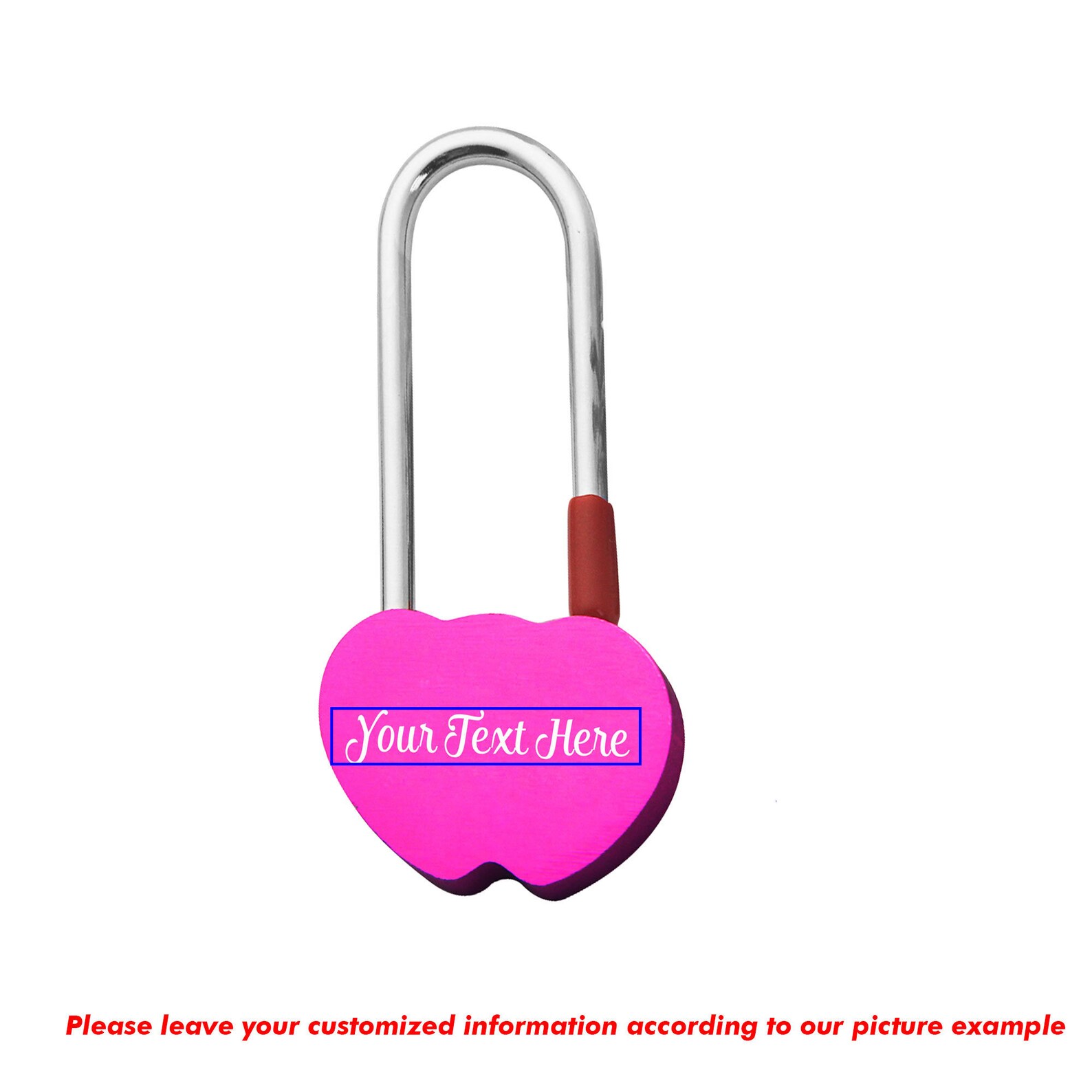 Personalised Love Lock for Him Engraved Padlock for Her Custom | Etsy