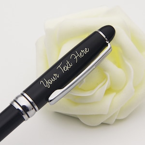 Personalised Engraved Ballpoint Pen Ideas Birthday Wedding Fathers Day ...