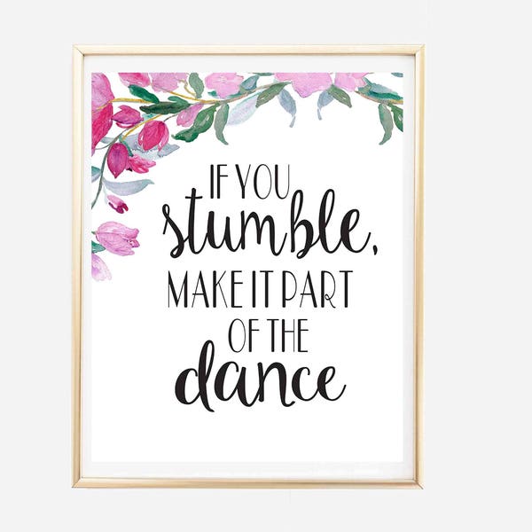 If You Stumble - Etsy