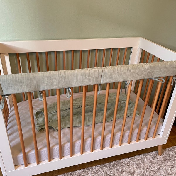 Crib Rail Cover - Etsy