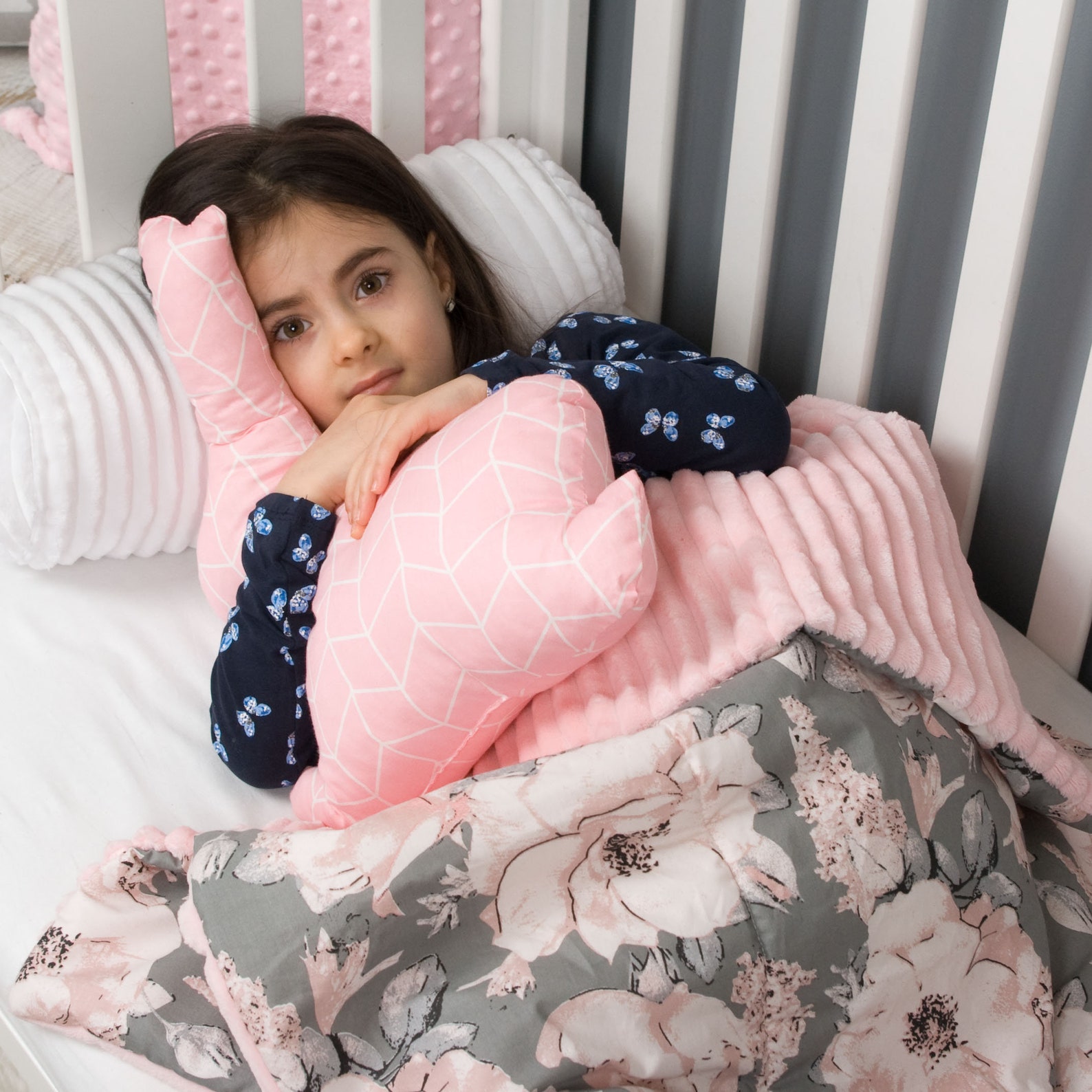 Peonies Baby Minky Comforter Any Size Roses Blanket Toddler - Etsy