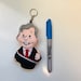 Pejeluche Keychain AMLO Andres Manuel Lopez Obrador 4.5 El Peje Stuffed ...