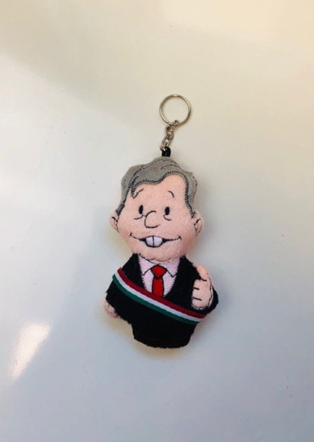 Pejeluche Llavero AMLO Andrés Manuel López Obrador 4.5 El Peje Muñeco ...