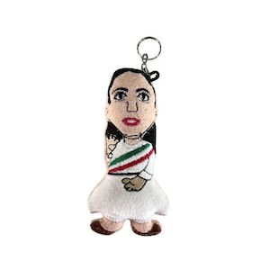 Pejeluche Keychain AMLO Andres Manuel Lopez Obrador 4.5" Claudia ...