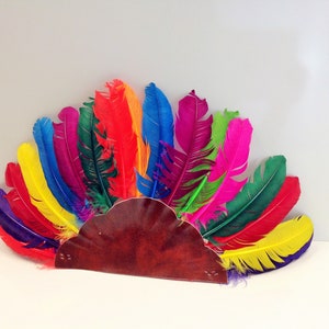 Native Indian Costume Penacho Matachines Costume Western Native ...