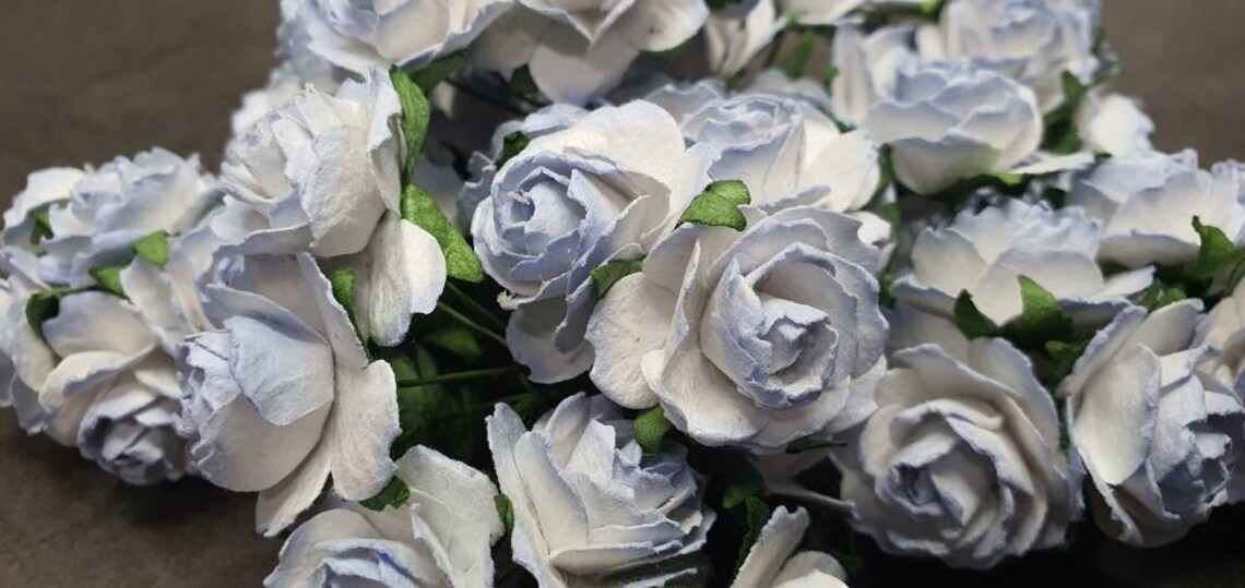50 Light Purple Color Paper Roses for Decorate Your Home - Etsy