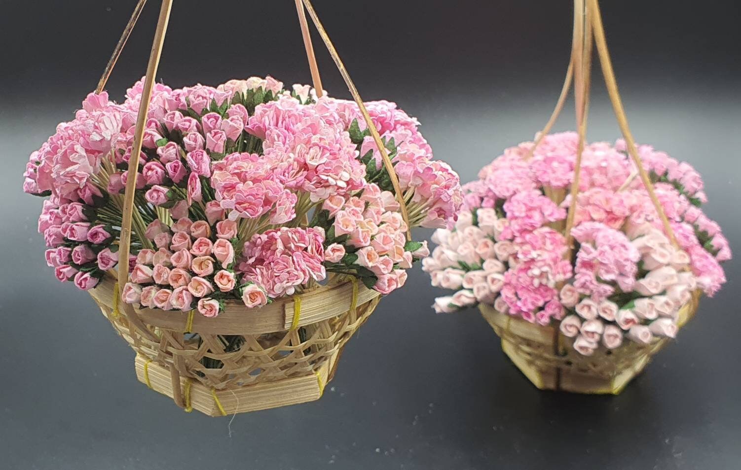 1000 Flowers of Rose and Gypsophila Miniature Mulberry Paper | Etsy